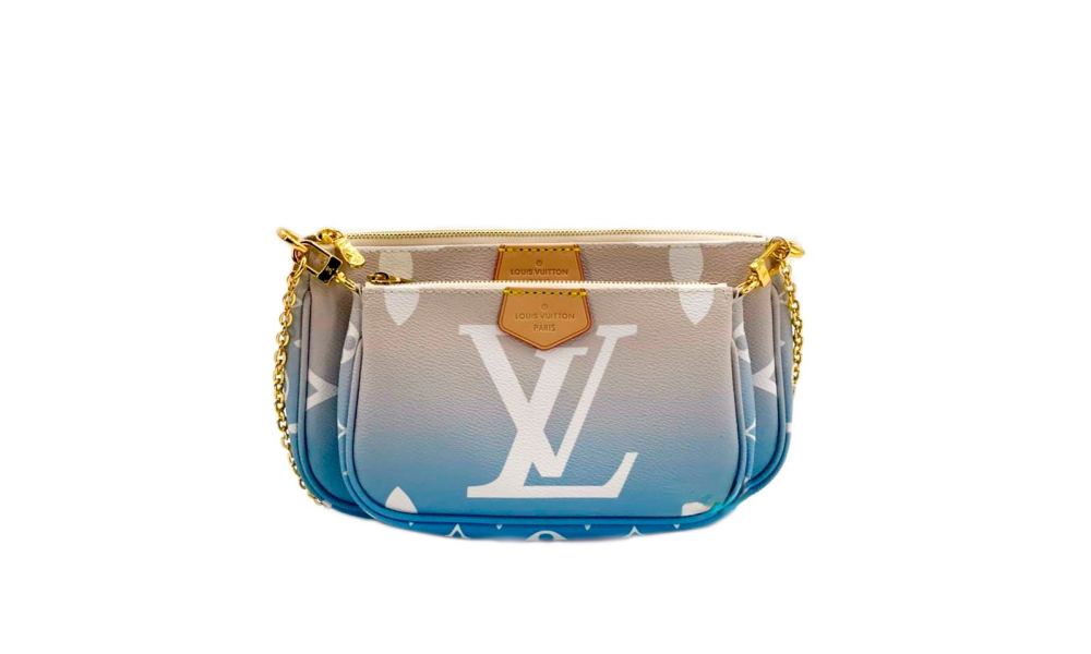 3 1 Louis Vuitton Pochette Monogram GIANT Leather